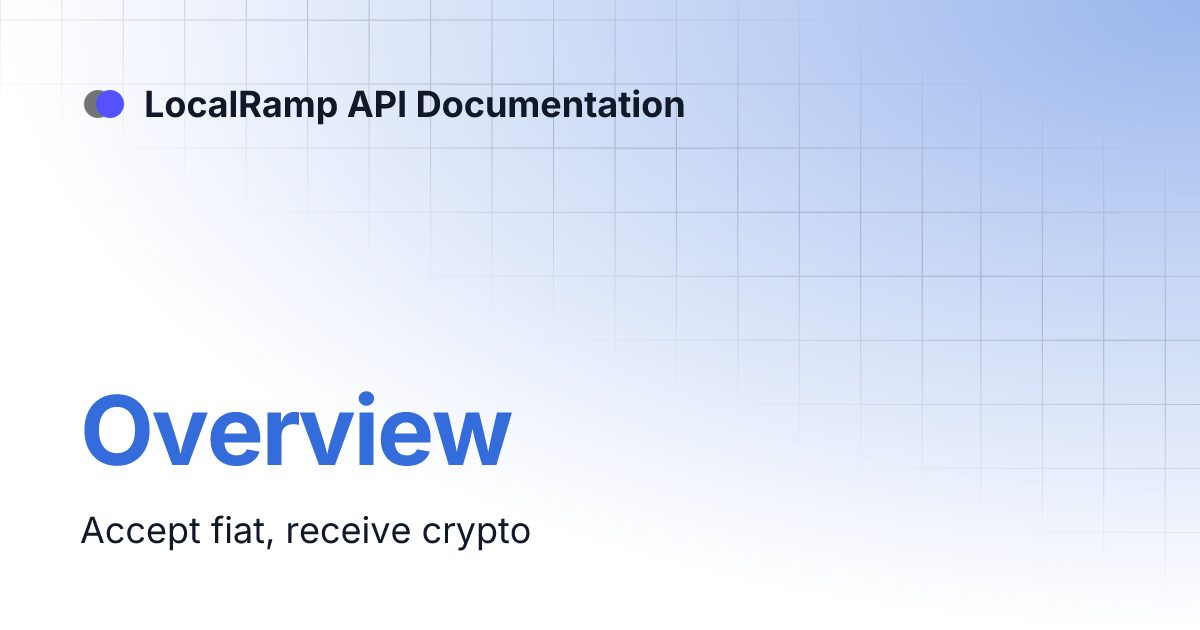 Overview | LocalRamp API Documentation